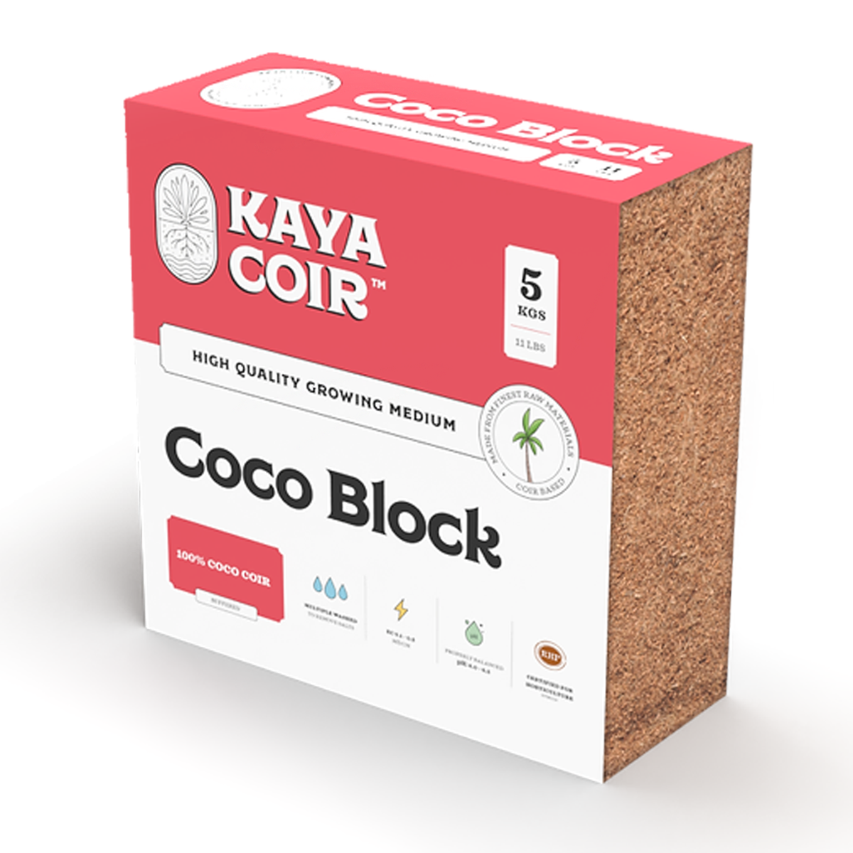 High-Quality Coco Coir Blocks 4.5 kg for Mushroom Cultivation